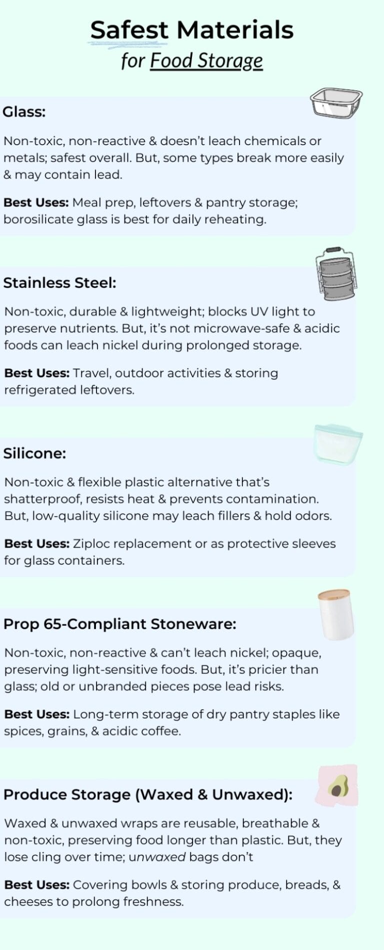 [Truly] Best Non-Toxic Tupperware & Food Storage Options